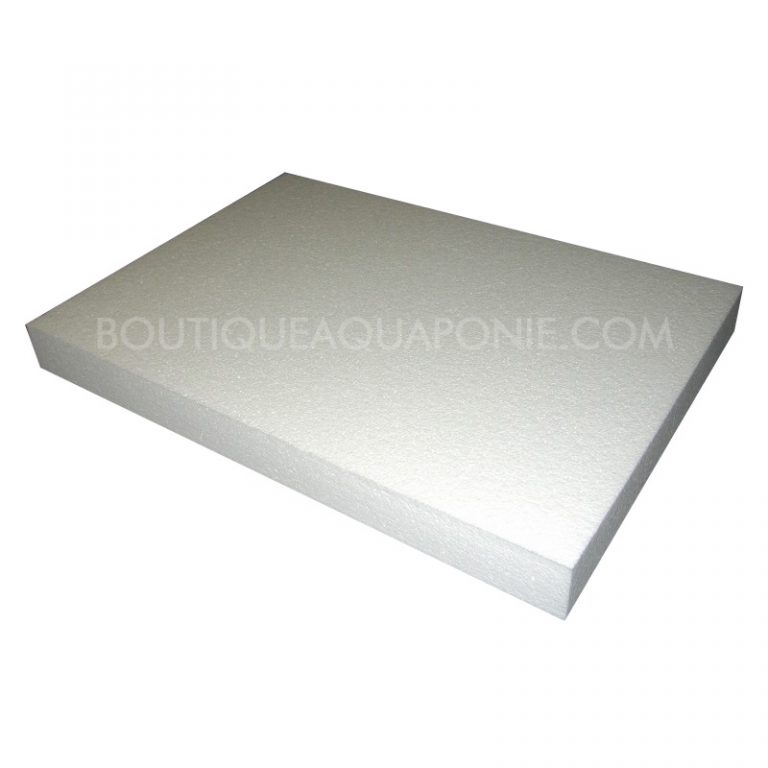 5 Radeaux polystyrène alimentaire 80x60x5 cm (Raft, DWC, aquaponie ...